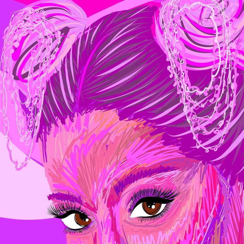 Ariana Grande Print - 7 Rings - Etsy