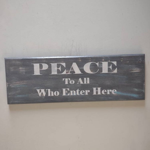 Peace to All - Etsy