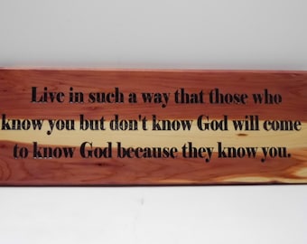 Live in Such a Way | Etsy