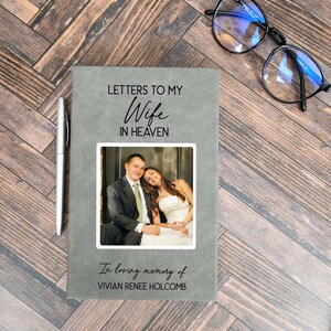 Loss of Wife Grief Journal | Letters to My Wife in Heaven | Widow ...