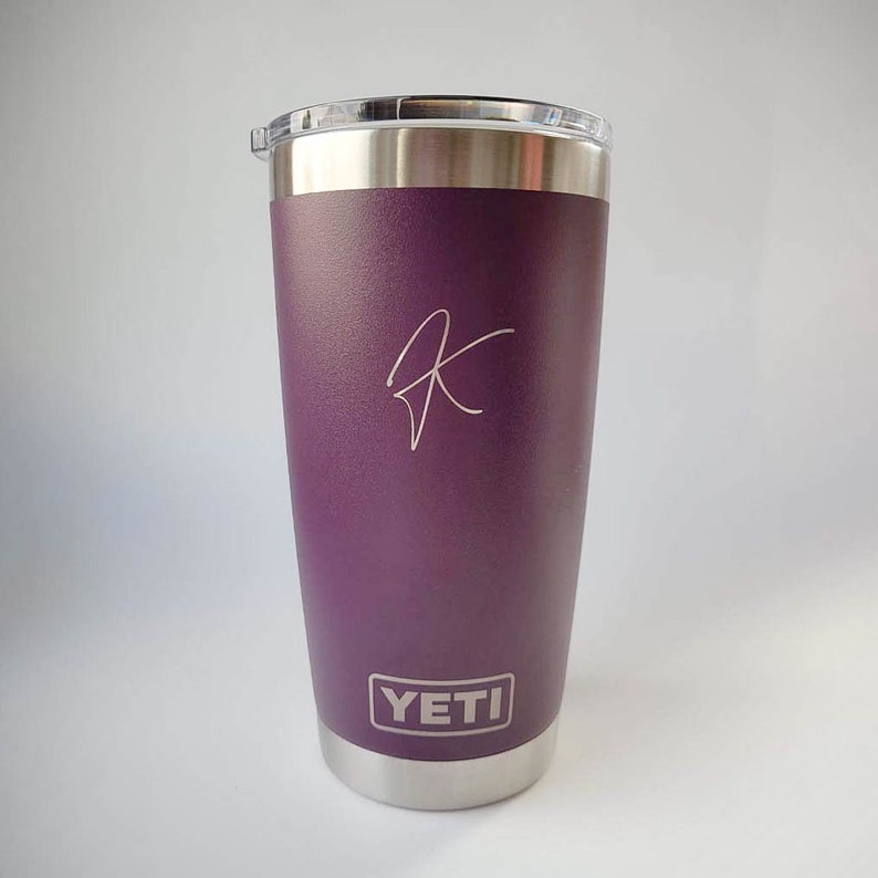 Personalized Engraved YETI 20 Oz. Rambler Tumbler Engraved - Etsy