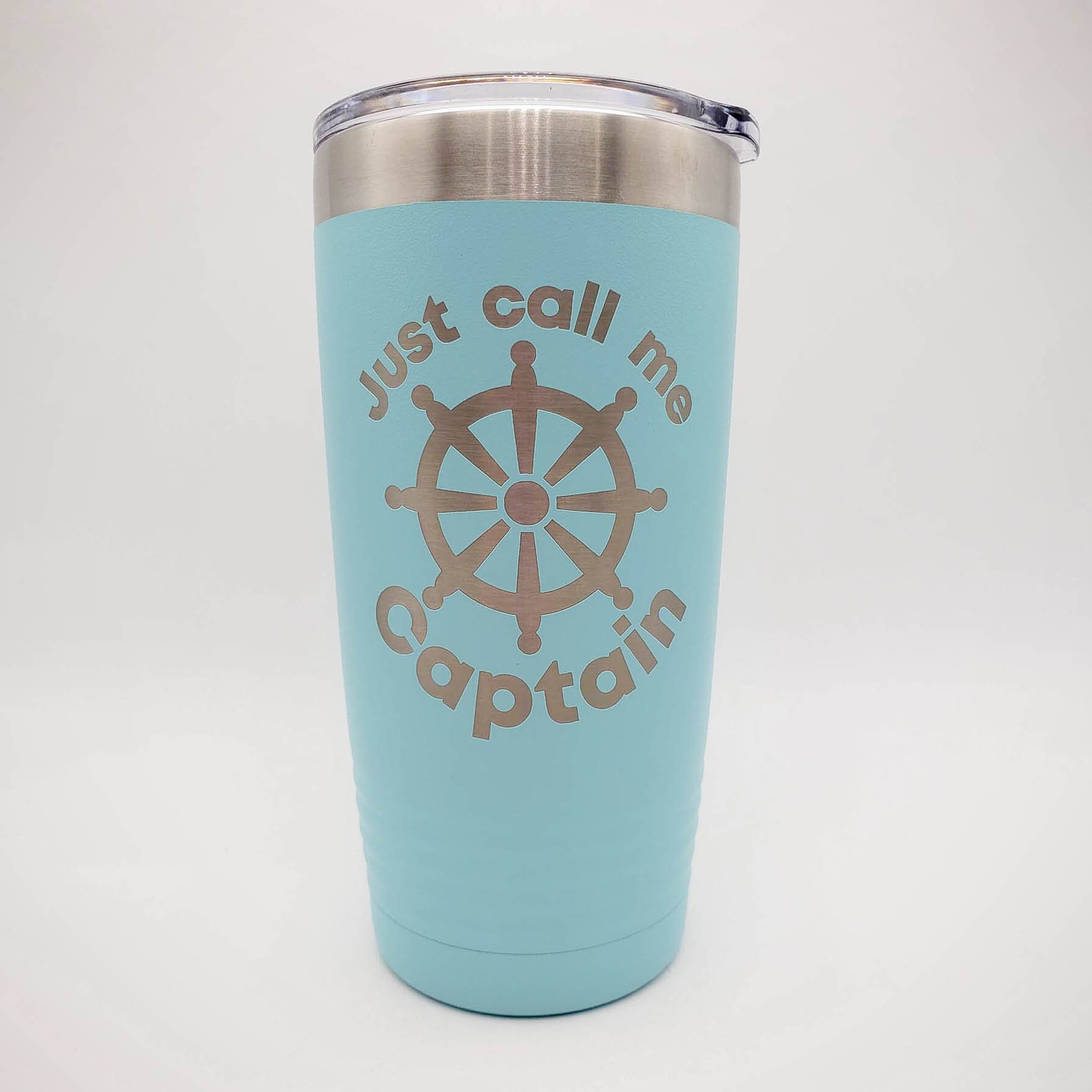 Just Call Me Captain Boating Engraved Polar Camel Tumbler | Nautical ...