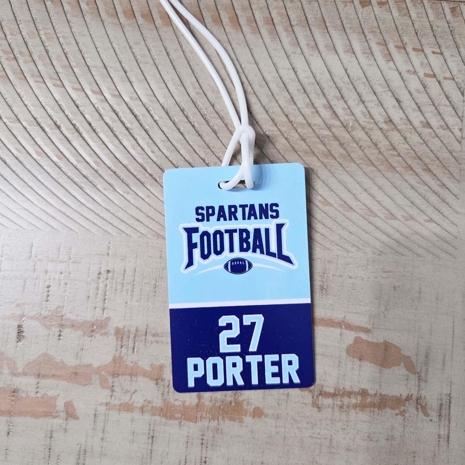 Personalized Football Team Bag Tags | Equipment Bag Tag | Team Name ...