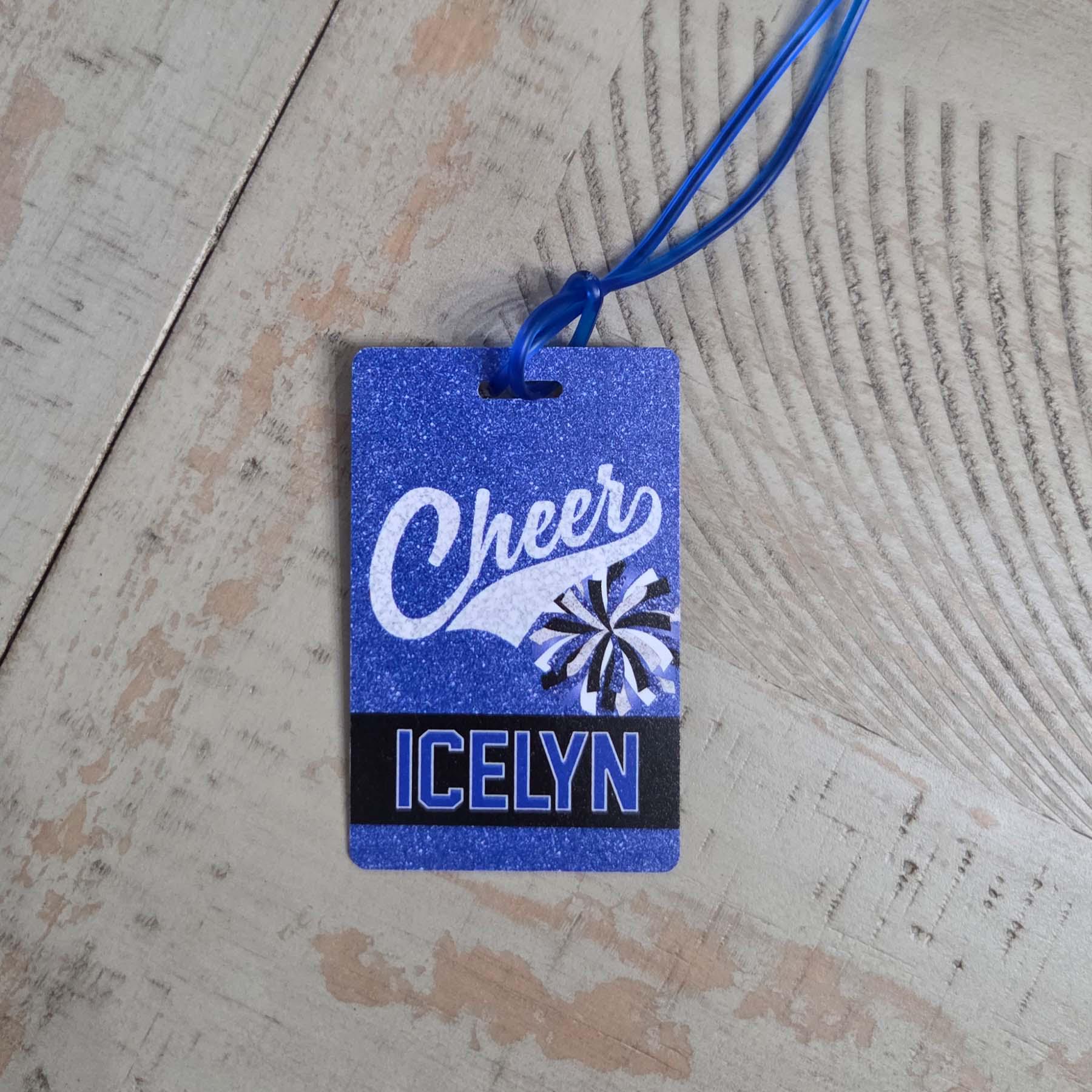 Personalized Cheerleading Sports Bag Tags | Equipment Bag Tag | Cheer ...