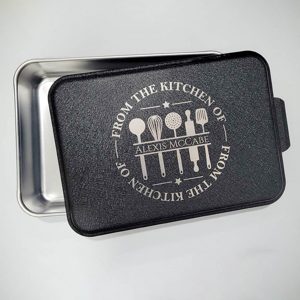 Personalized Engraved Aluminum Cake Pan Gift for Chef | Etsy