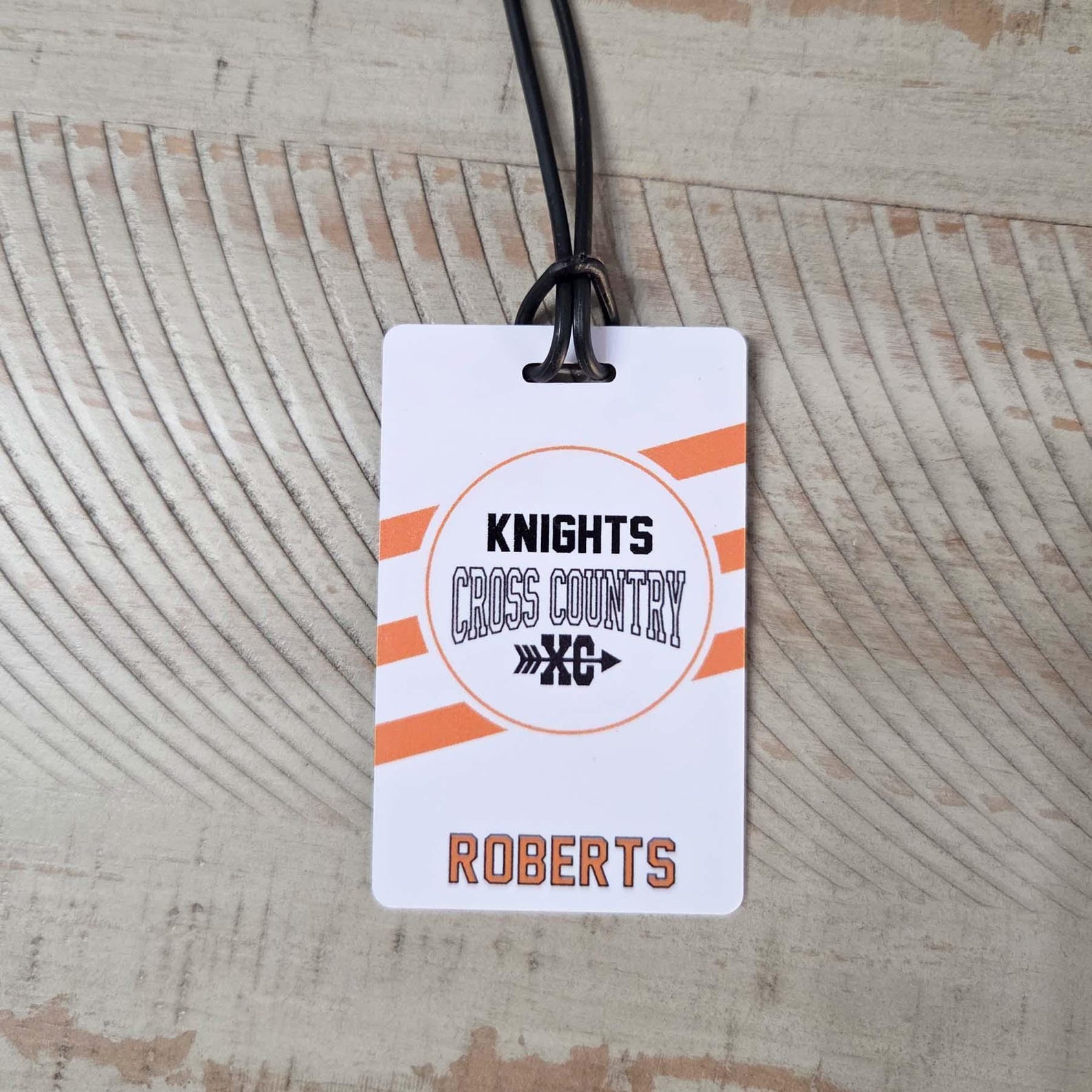 Personalized Cross Country Team Sports Bag Tags | Equipment Bag Tag ...