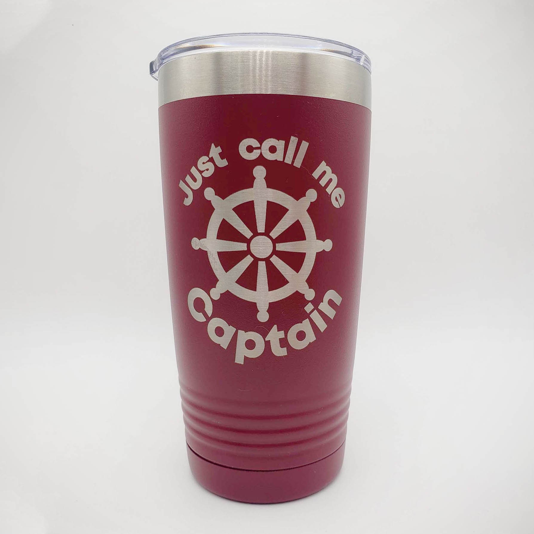 Just Call Me Captain Boating Engraved Polar Camel Tumbler | Nautical ...