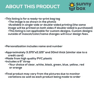 Personalized Band Bag Tags | Equipment Bag Tag | Drum Major Gift | Team ...