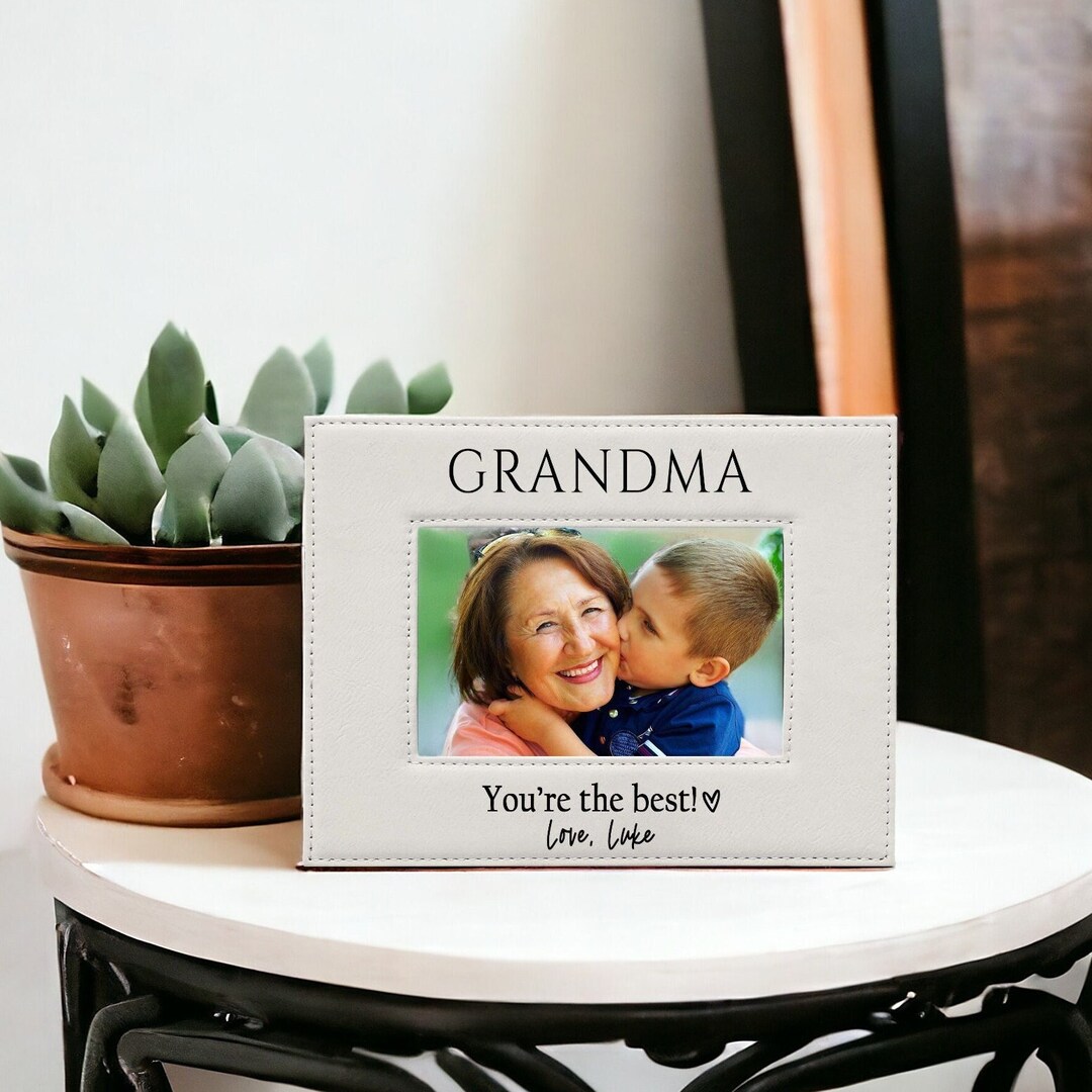 Grandma You're the Best Picture Frame | Mother's Day Gift for Grandma ...