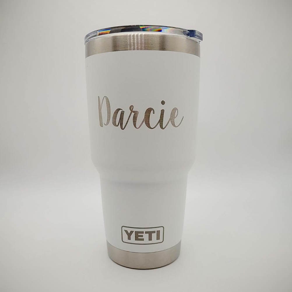 Laser Engraved YETI 30 Oz. Rambler Tumbler Engraved Tumbler | Etsy