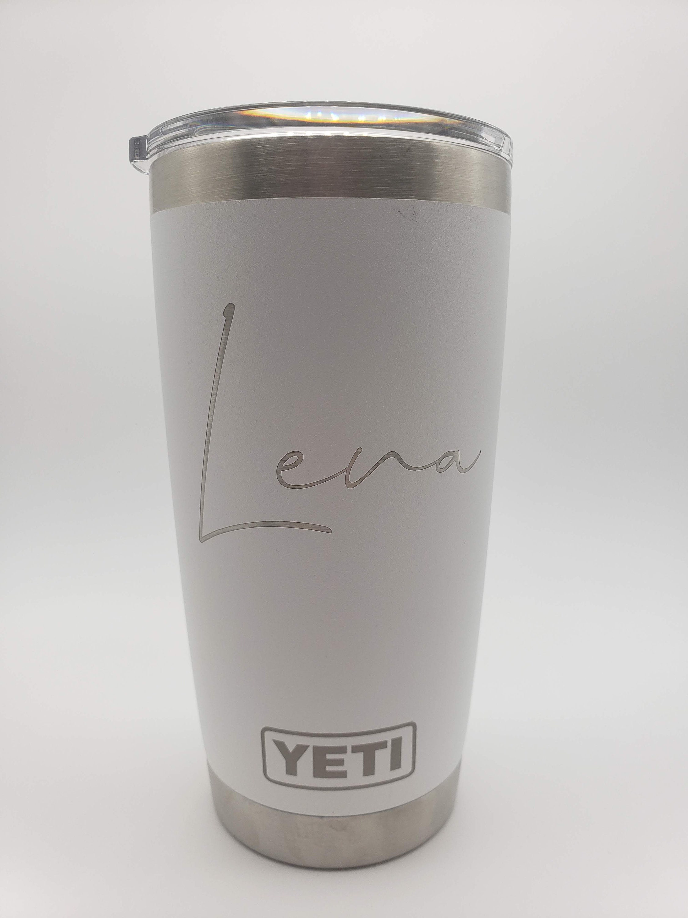 Personalized Engraved YETI 20 oz. Rambler Tumbler Engraved | Etsy