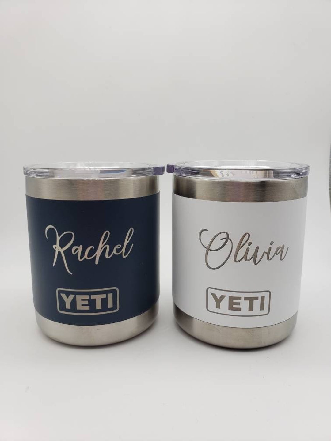 Personalized Engraved YETI Rambler 10oz Lowball Tumbler Bridesmaid Gift ...
