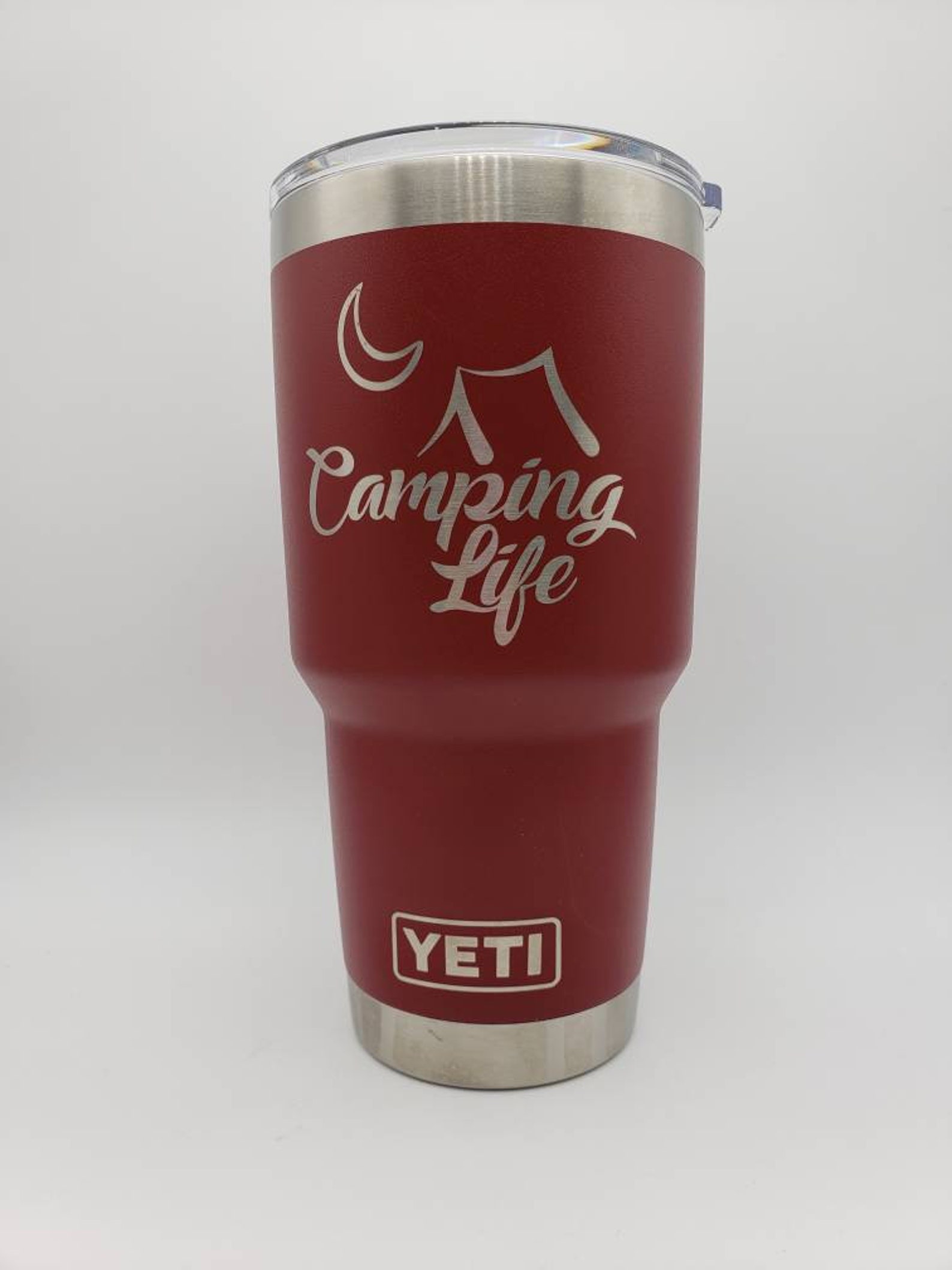 Camping Engraved YETI Rambler Tumbler Engraved Travel Mug - Etsy