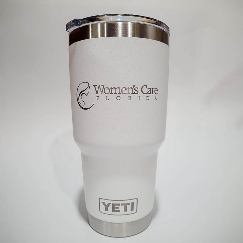Corporate Gift Logo Engraved YETI Rambler Tumbler Company - Etsy