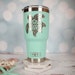 Sea Turtle Aloha Mandala Engraved YETI Rambler Tumbler Engraved Tumbler ...