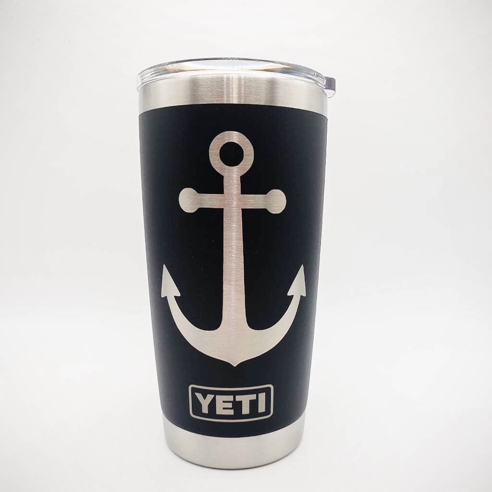 Anchor Laser Engraved YETI Rambler Tumbler Engraved Travel - Etsy