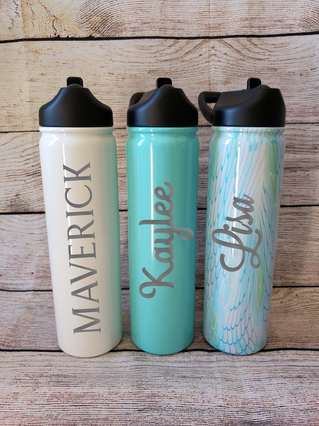 Custom Engraved 27oz SIC Water Bottle | Personalized Water Bottle ...