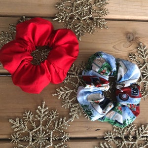 Christmas/holiday Scrunchies - Etsy