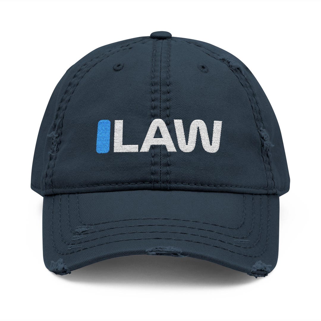 F1 Liam Lawson "law" Embroidered Distressed Dad Hat | Formula 1 Timing ...