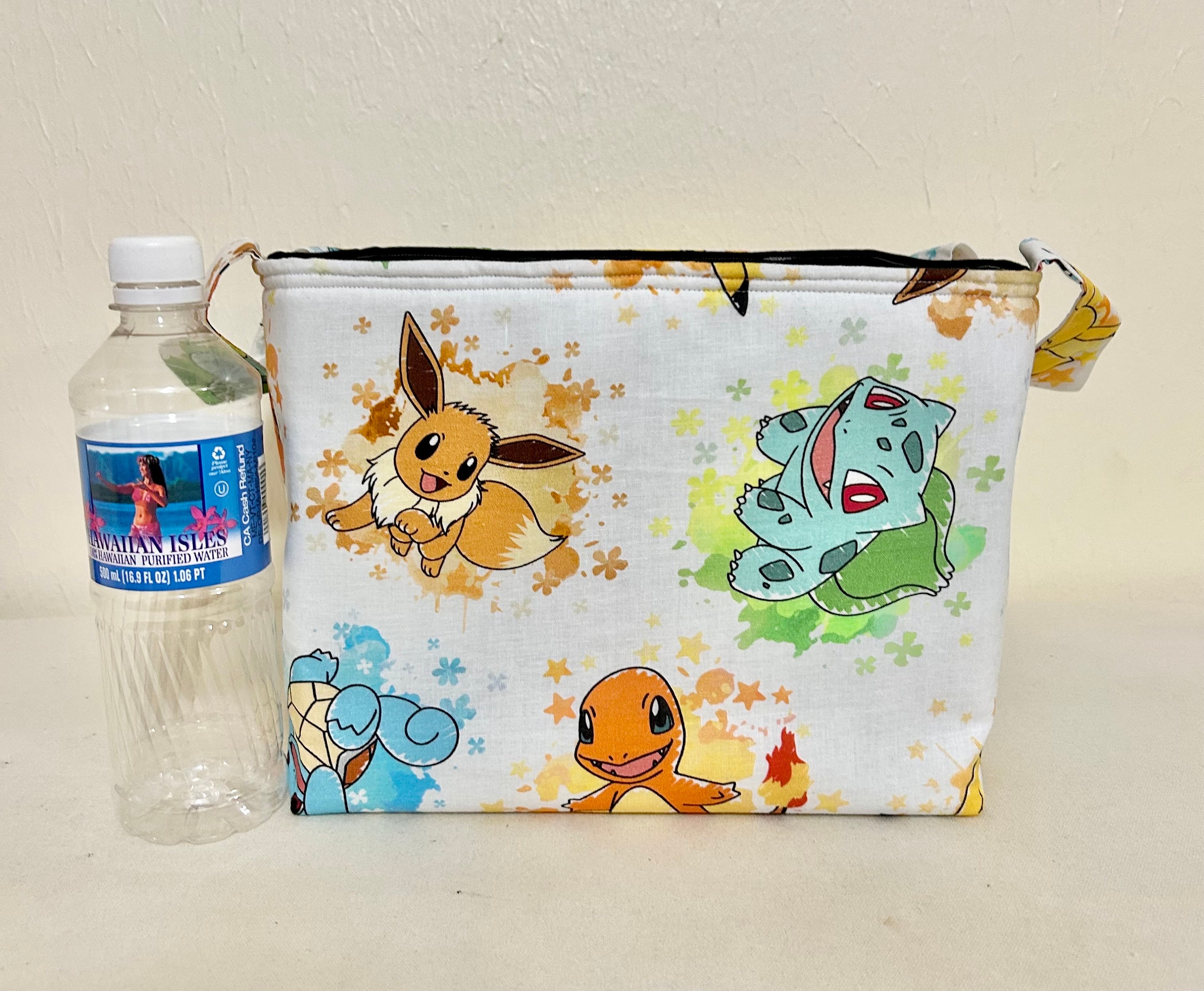 Pokémon Large Characters White, Fabric Bin, Fabric Organizer, Fabric ...
