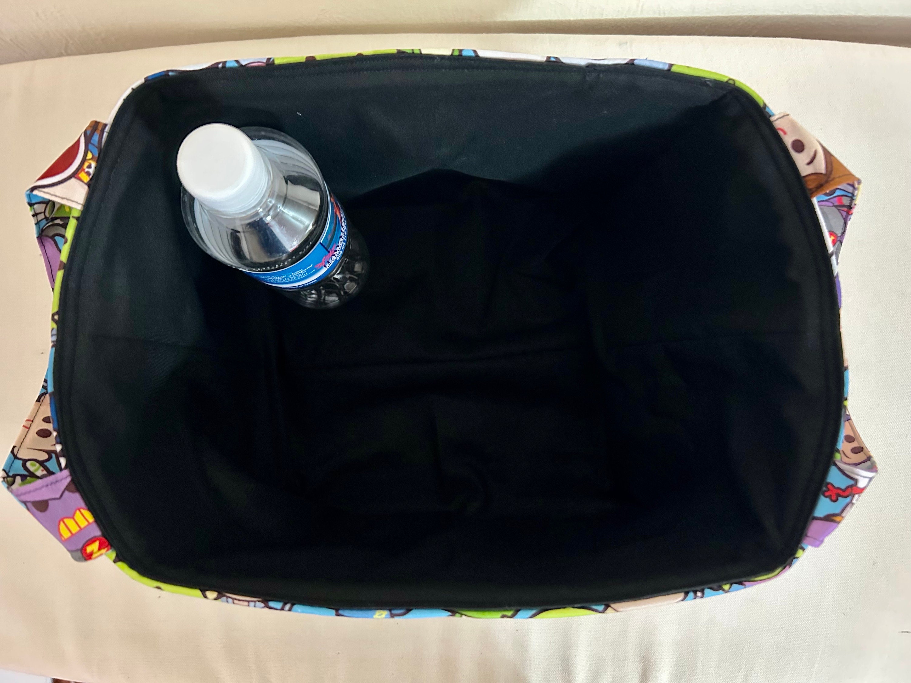 Disney Pixar Toy Story Characters Faces, Fabric Bin, Fabric Organizer ...