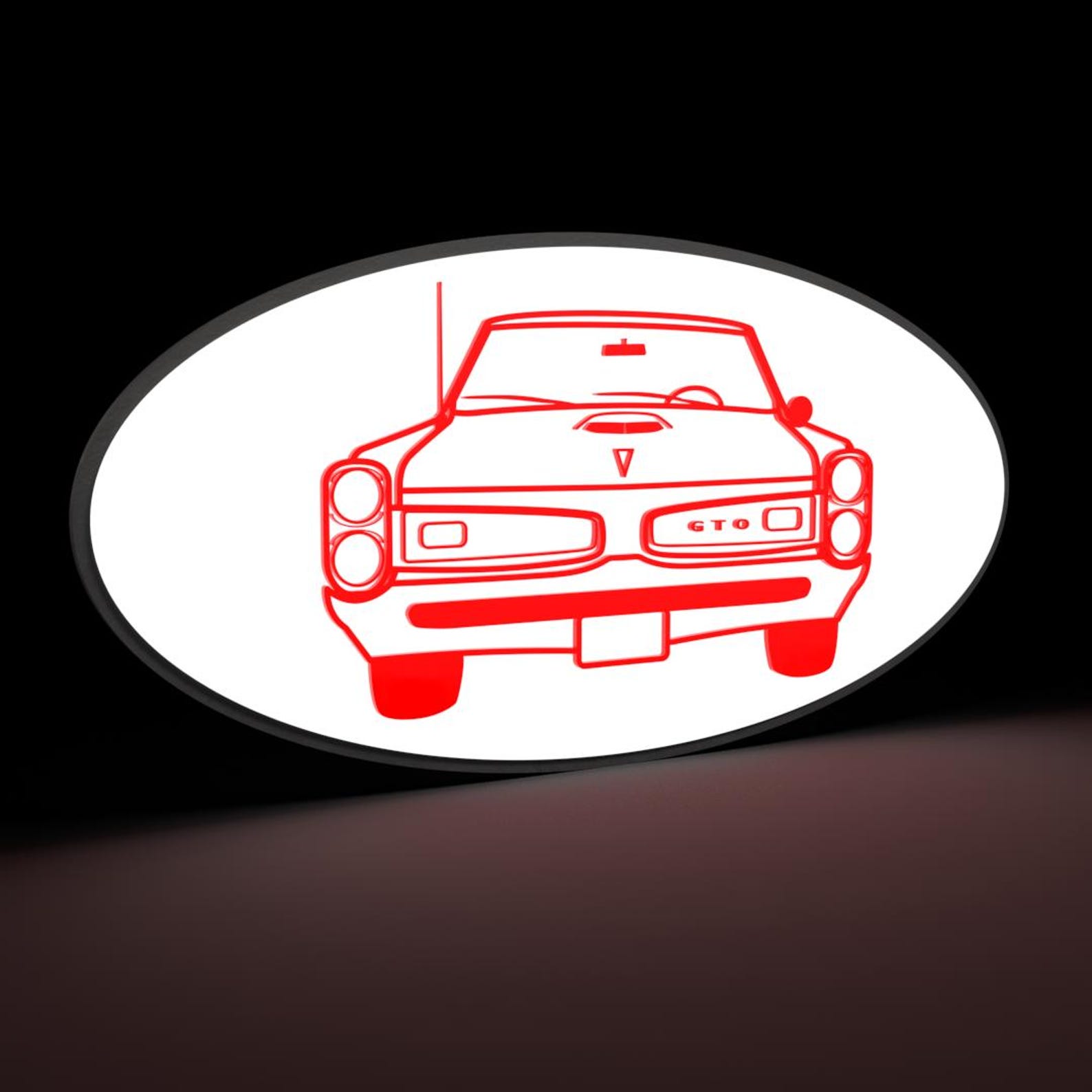 Pontiac GTO Vector Svg - Cut File + Pdf Png Eps Dxf - Etsy