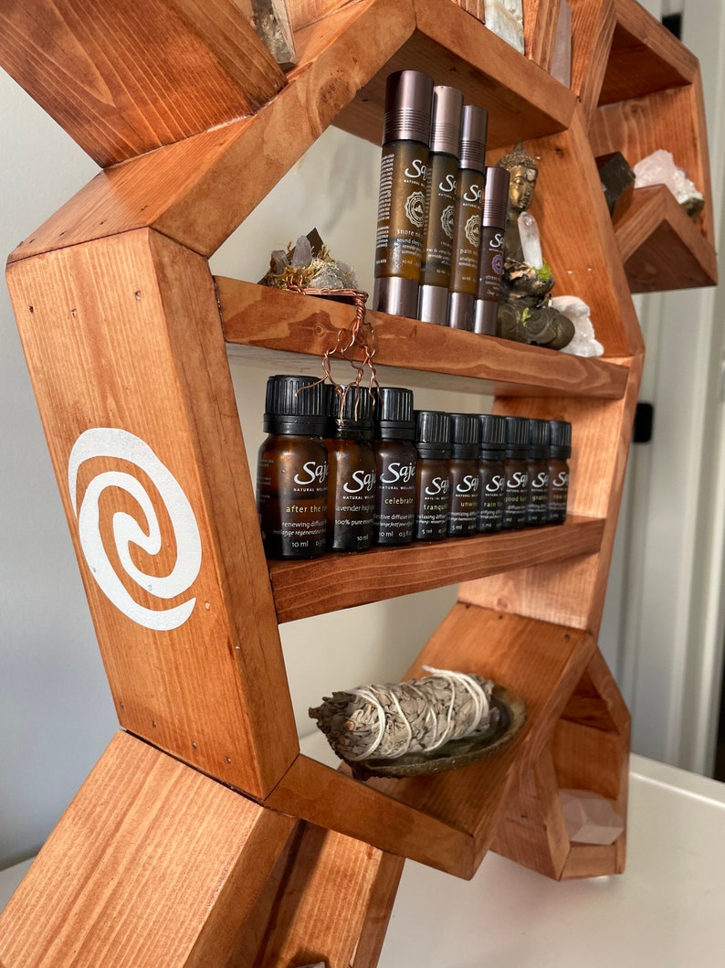 Turtle Wood Altar Shelf With Side Design - Etsy