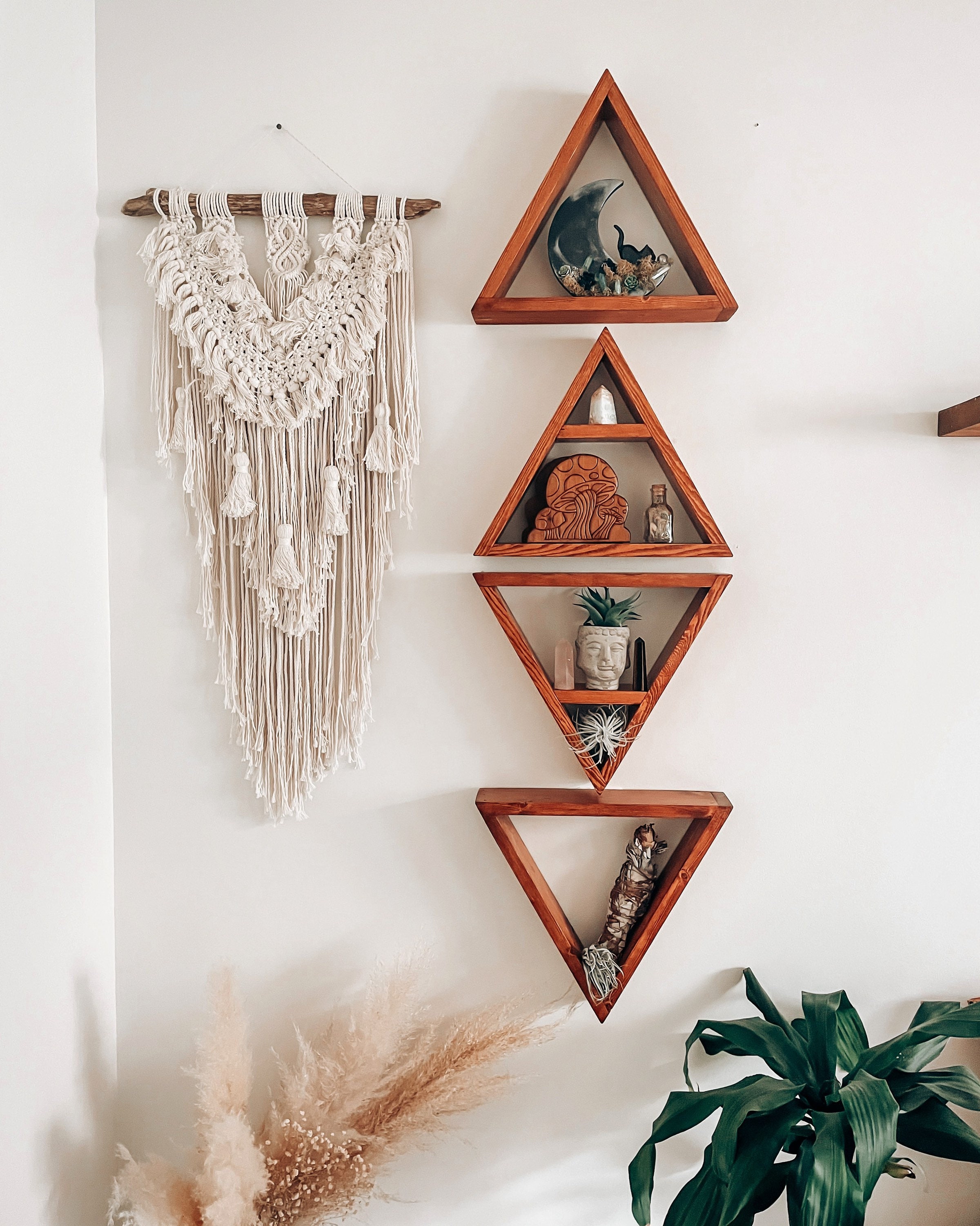 Minimalist Element Triangle Altar Set - Etsy