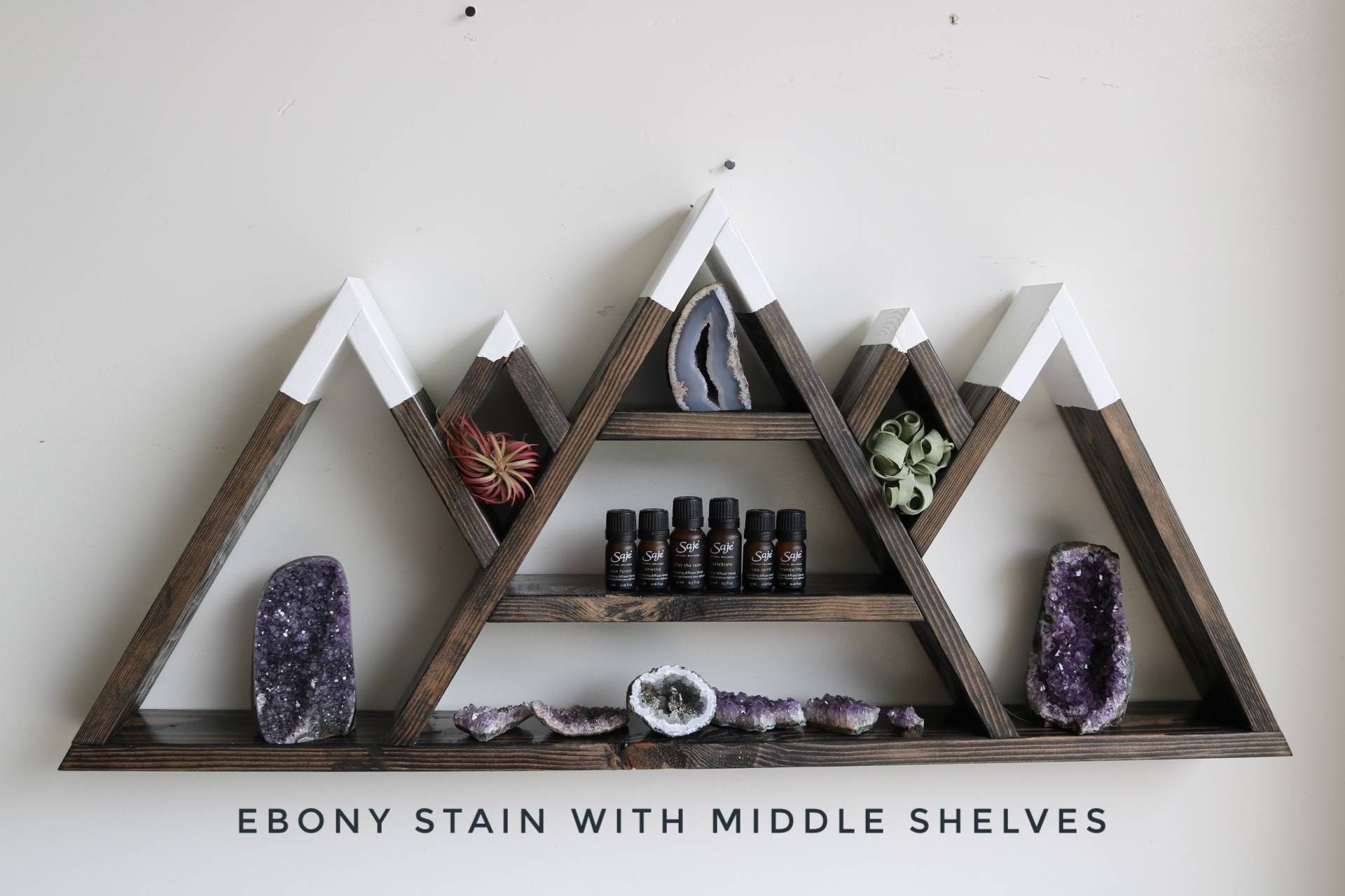 Wood Mountain Shelf 5pk style | Etsy