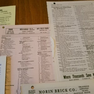 Vintage Phone Book Pages - Etsy