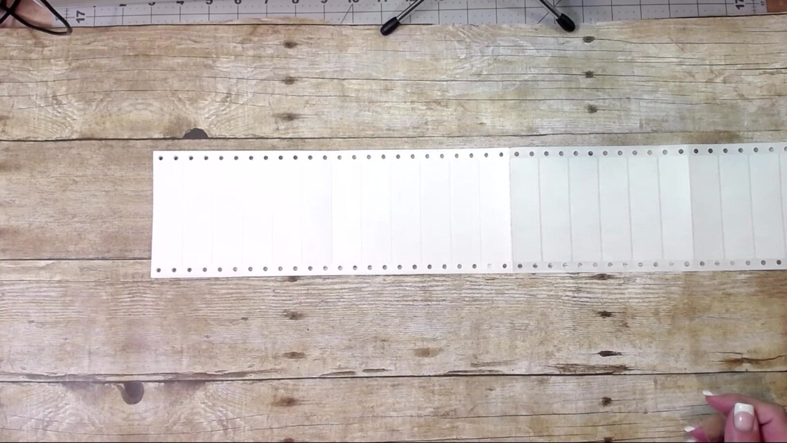 Vintage Dot-matrix Printer Labels - Etsy
