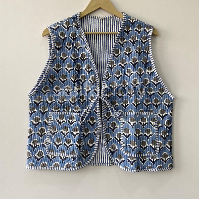 Quilted Black Waistcoat - Etsy UK