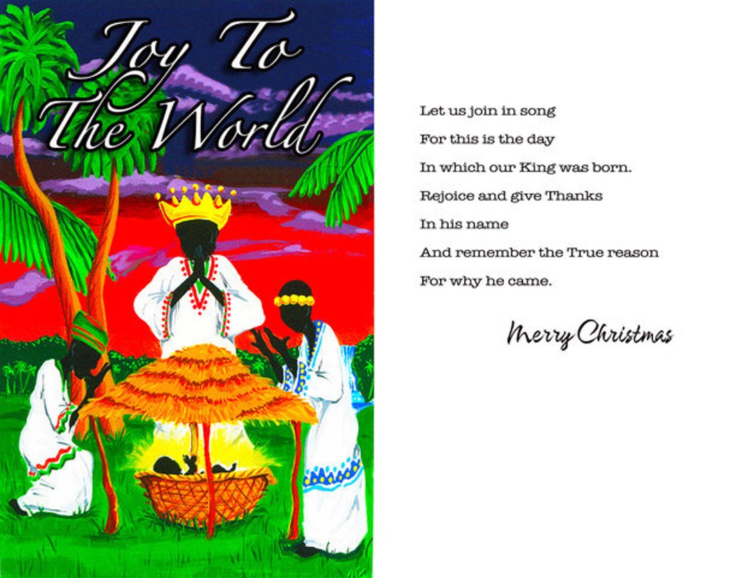 Christmas Greeting Cards, African American Holiday Cards, Black ...