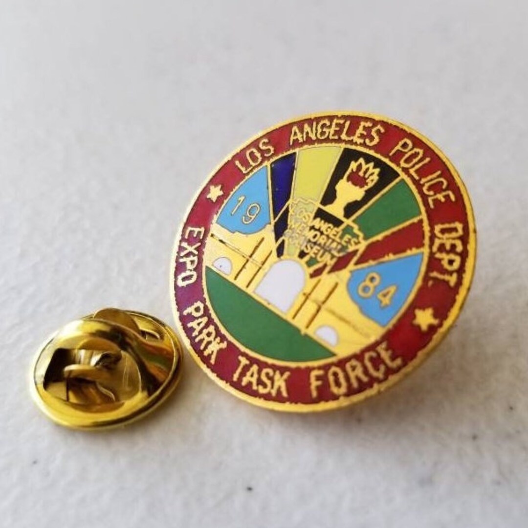 Vintage 1984 LAPD Los Angeles Police Department Expo Park Task Force ...