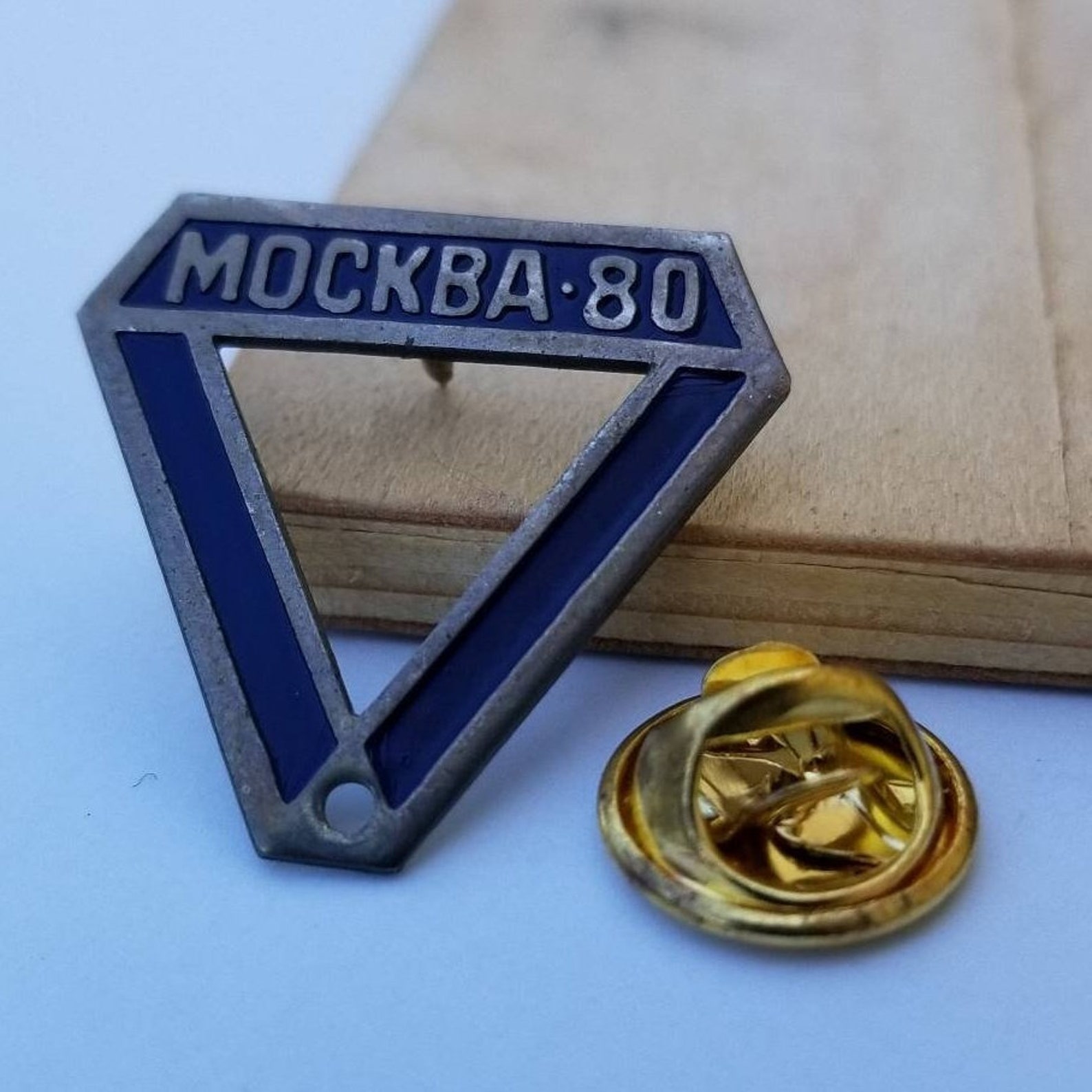 MOCKBA 1980 Moscow Olympics Triangle Shaped Vintage Collectors - Etsy