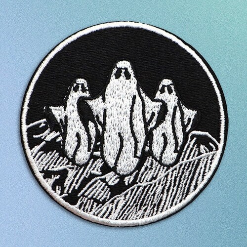 Ghost Host Name Tag Embroidered Iron on Patch - Etsy