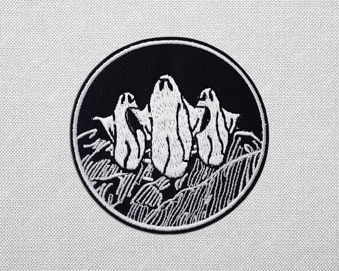 Spooky Ghost Halloween Patch, Horror Occult Patches for Jackets ...