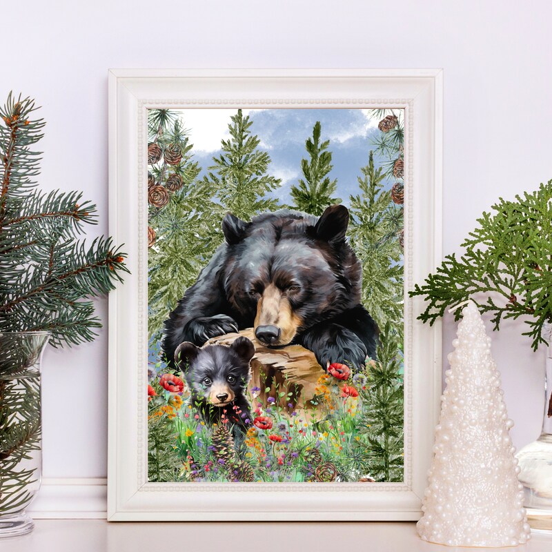 Black Bear Decor - Etsy