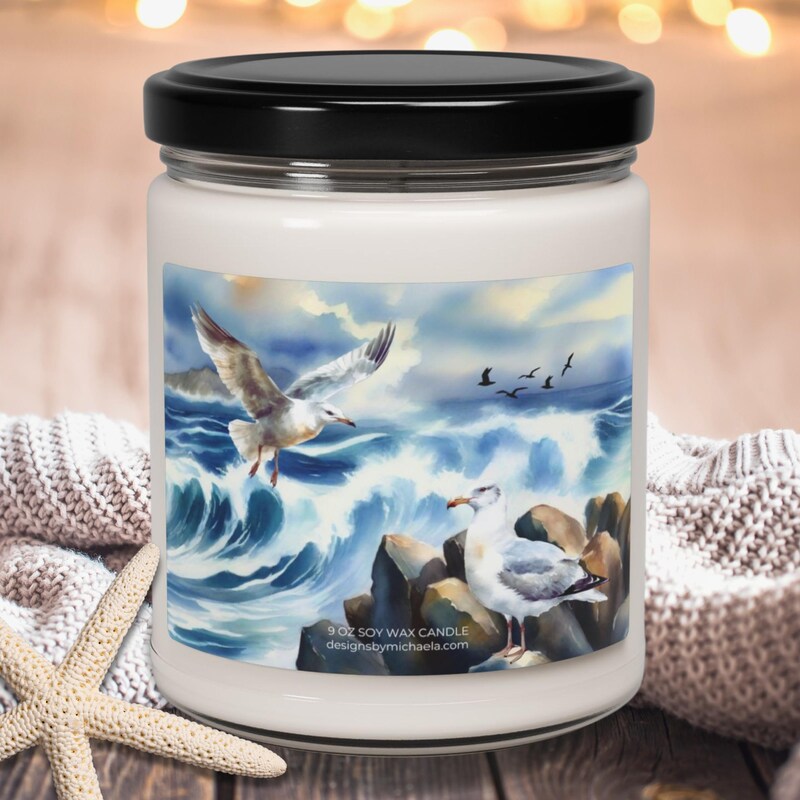 Ocean Candle - Etsy