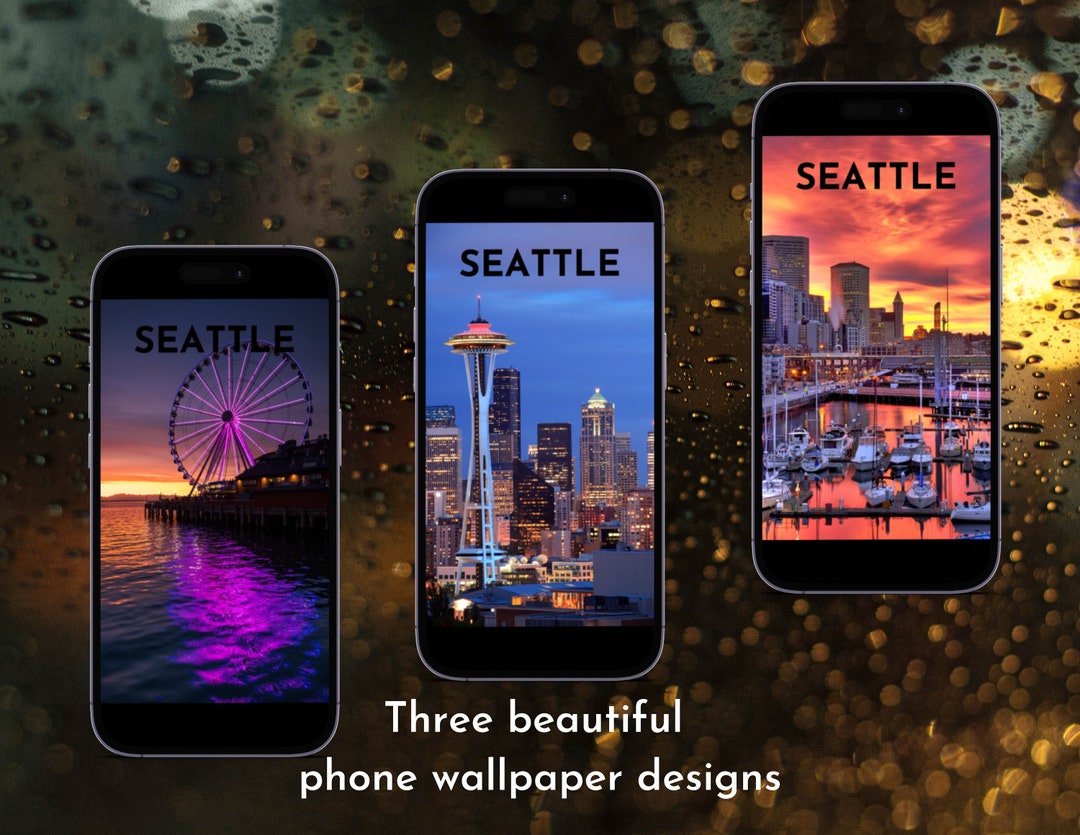 Seattle Phone Wallpaper, Seattle Space Needle Wallpaper, Seattle Lock ...