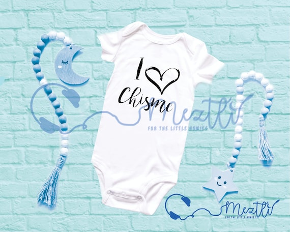 I Love Chisme Onesie® Spanish Mameluco Hip Hop Baby - Etsy