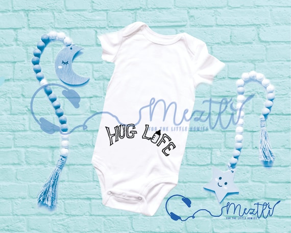 Tupac Hug Life Onesie® Hip Hop Bodysuits Hip Hop Baby - Etsy