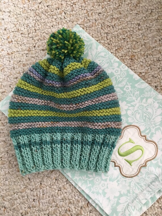 Baby winter hat. Handmade. Fits 9-24 months old. | Etsy