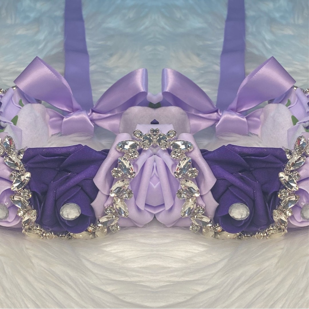 Bling Flower Crowns - 2 Pcs - for Flower Girls - Etsy