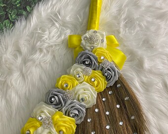 Custom Wedding Broom large for Jump the Broom Ceremonies | Etsy