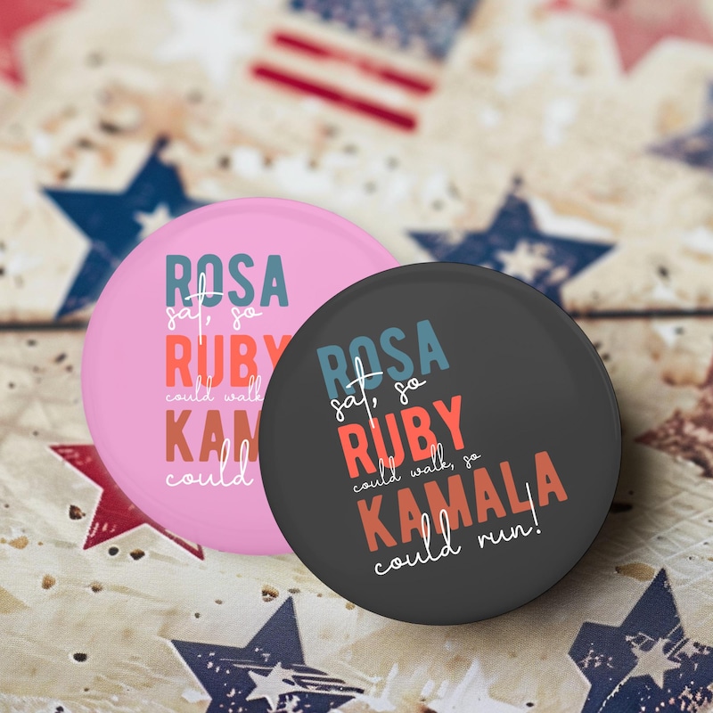 Kamala Campaign Buttons - Etsy