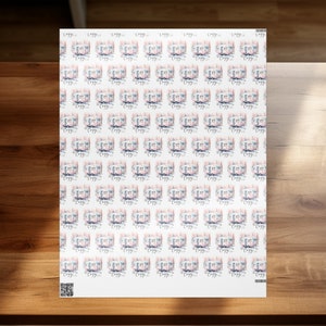 Camper Wrapping Paper Christmas Wrapping Paper Gift Wrap - Etsy