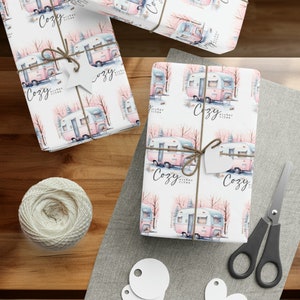 Camper Wrapping Paper Christmas Wrapping Paper Gift Wrap - Etsy