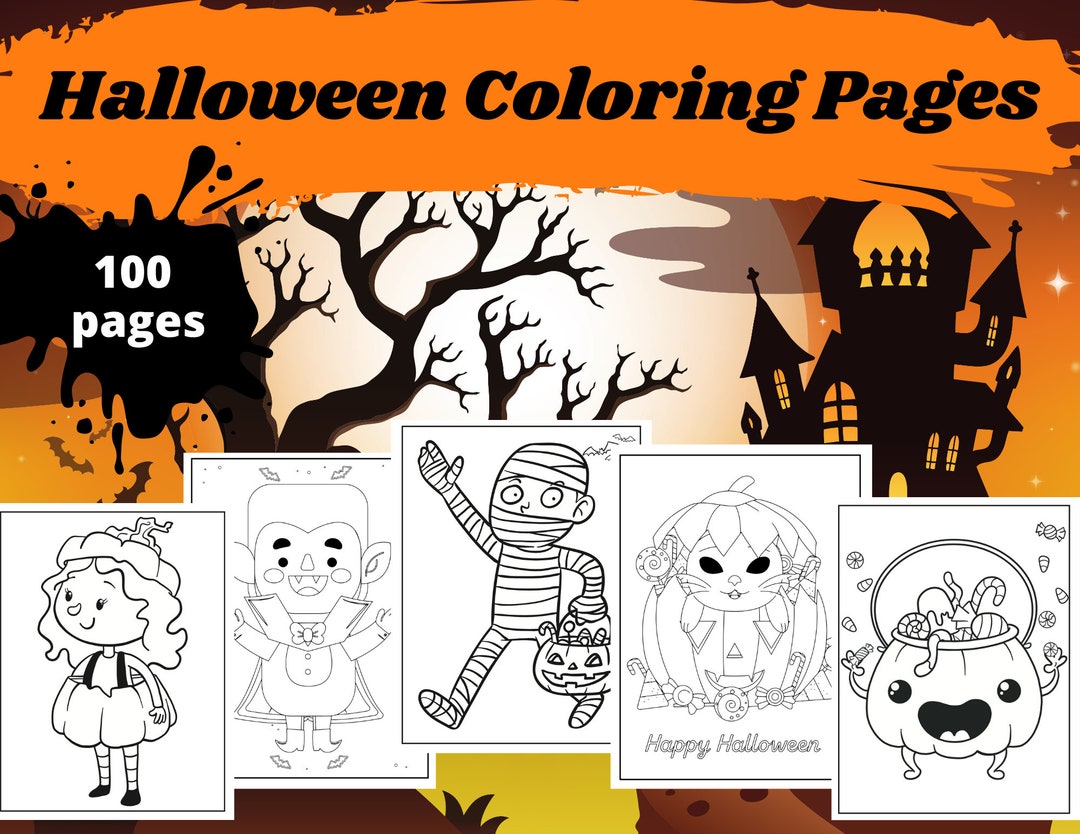 Halloween Coloring Pages, Printable Coloring Pages, Halloween for ...