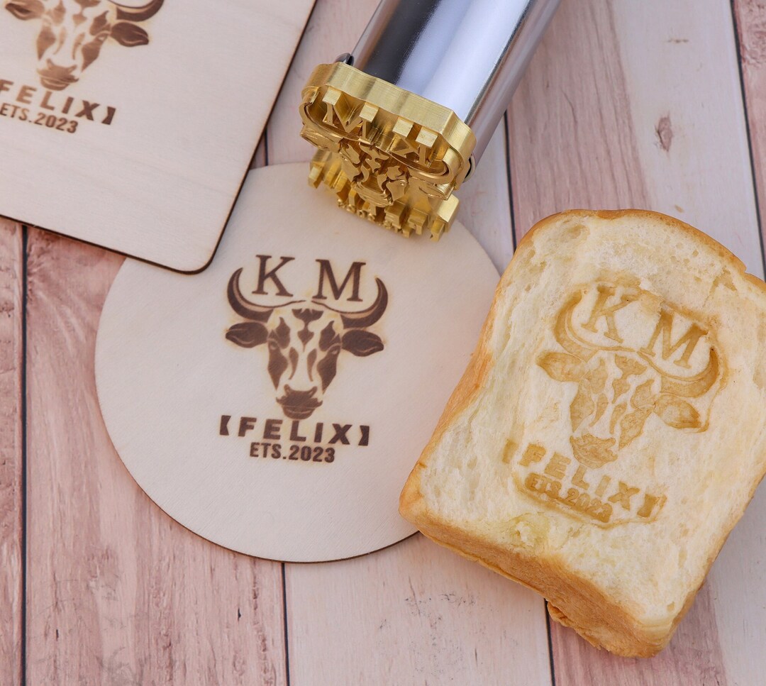 Custom Brass Wood Burning Stamp: Electric Wedding Signature Branding ...